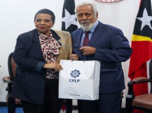 O PRIMEIRO-MINISTRO DA REPÚBLICA DEMOCRÁTICA DE TIMOR-LESTE, KAY RALA ...