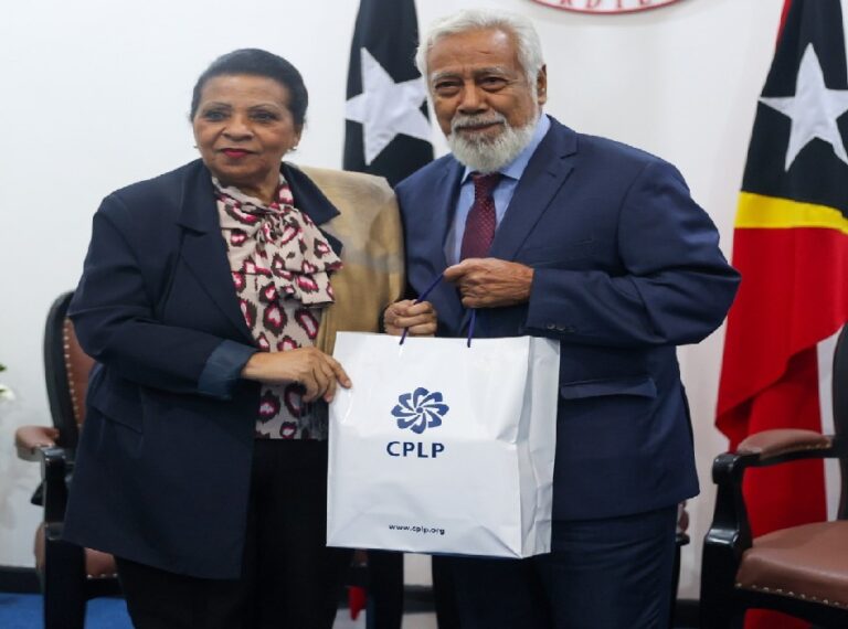 O PRIMEIRO-MINISTRO DA REPÚBLICA DEMOCRÁTICA DE TIMOR-LESTE, KAY RALA ...